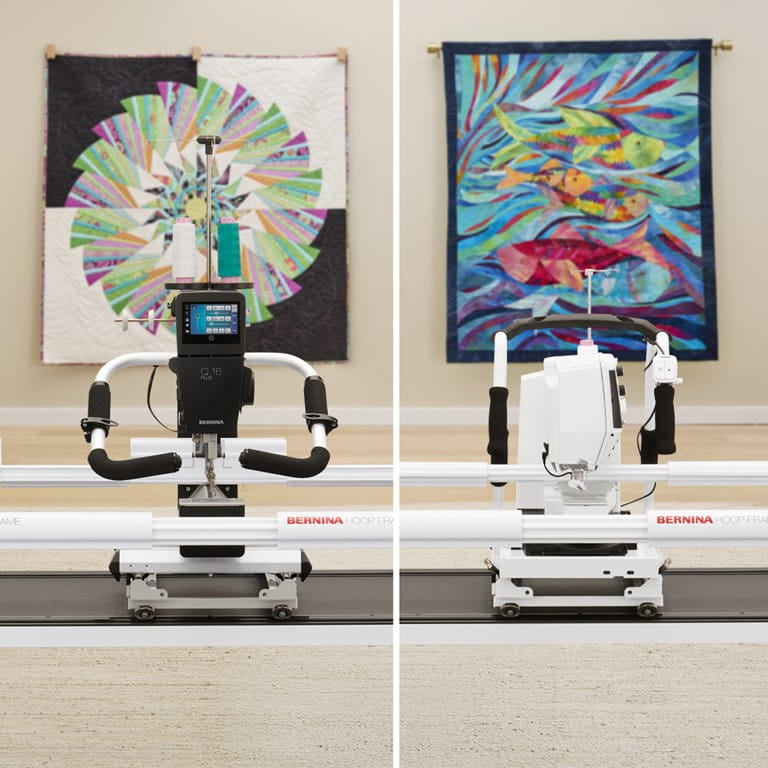 BERNINA Q20 on Hoop Frame – The Sewing Store NZ