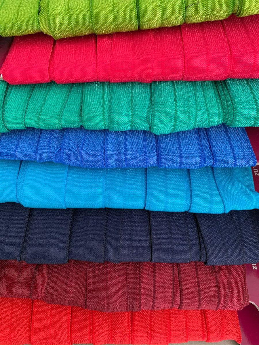 Elastic - Fold over elasticated Binding – The Sewing Store NZ